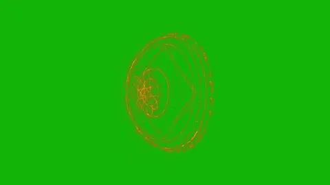 Magic Circle high Resolution blue screen... | Stock Video | Pond5
