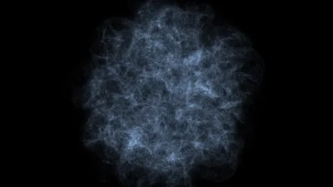 magic clouds Animation black background ... | Stock Video | Pond5