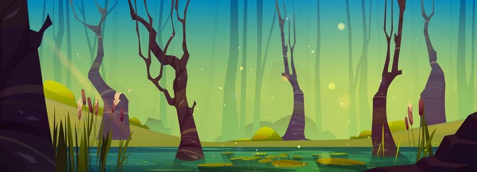 Swamp Illustrations ~ Stock Swamp Vectors & Clip Art | Page 9