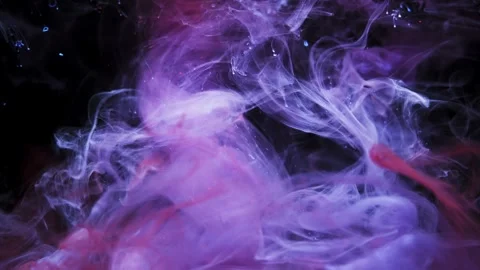 Magic mixing of color. Cloud of silky in... | Stock Video | Pond5