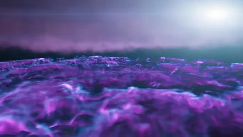 magic neon fog smoke loop background ren... | Stock Video | Pond5