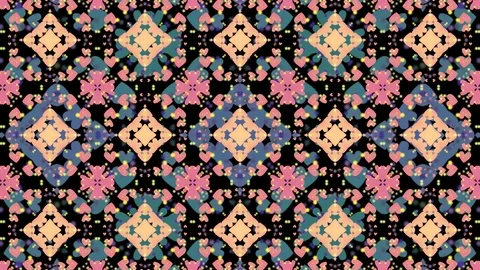 The magic pattern is moving. Fabulous ab... | Stock Video | Pond5