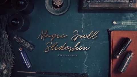 After Effects Template: Magic Spell Slideshow #197858224