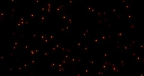 Magic sprinkle Shining red and golden gl... | Stock Video | Pond5