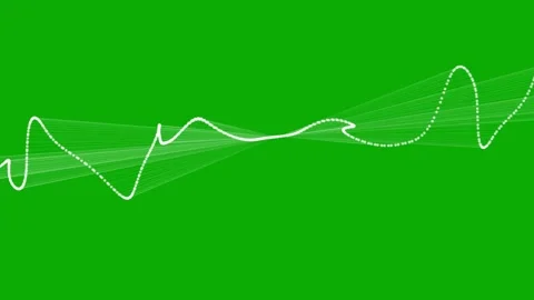 Magic wave lines green screen motion gra... | Stock Video | Pond5