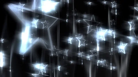 magical stars falling abstract motion ba... | Stock Video | Pond5