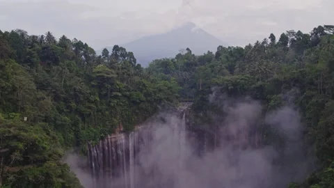 Magical Thousand Waterfalls in Indonesia... | Stock Video | Pond5