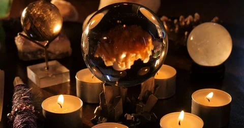 Crystal Ball Stock Video Footage | Royalty Free Crystal Ball Videos | Pond5