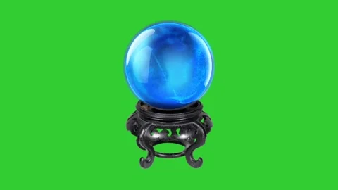 Crystal Ball Green Screen Stock Footage ~ Royalty Free Stock Videos | Pond5