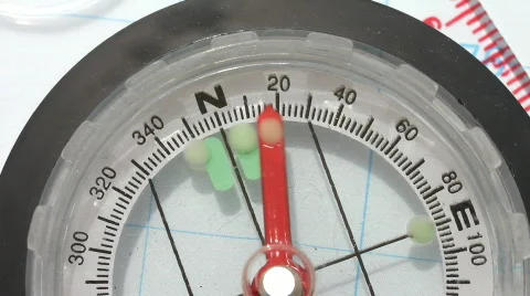 Compass Needle Stock Footage ~ Royalty Free Stock Videos | Pond5