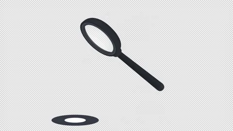 Magnifier. Animation burning with a magn... | Stock Video | Pond5