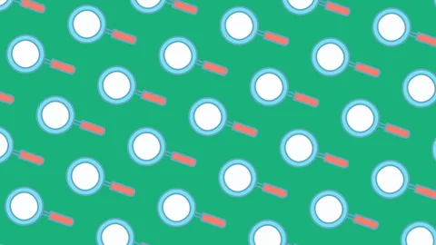 magnifying glass pattern animated backgr... | Stock Video | Pond5