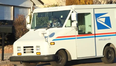 Mail Truck Stock Videos – Royalty-Free HD & 4K Videos