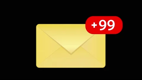 Notification Mail Stock Video Footage | Royalty Free Notification Mail ...