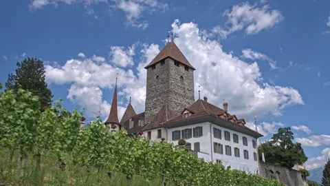 The main attraction of the town of Spitz... | Stock Video | Pond5