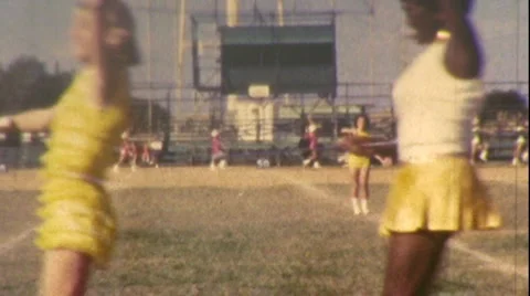 Majorettes African American Black White ... | Stock Video | Pond5