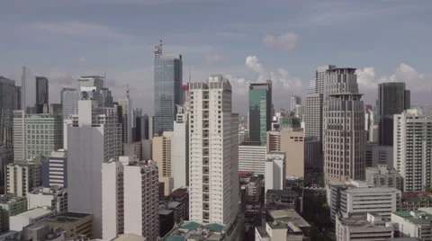 Metro Manila Skyline Stock Footage ~ Royalty Free Stock Videos | Pond5