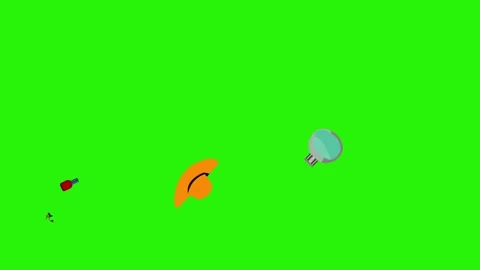 Make up and care utensils animation, on ... | Stock Video | Pond5