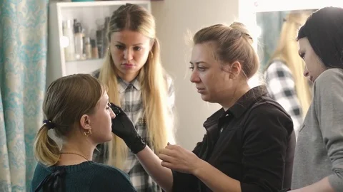 Student Makeup T Stock Videos – Royalty-Free HD & 4K Videos