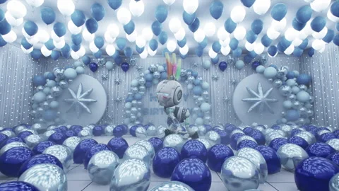 Make your Sci-fi Happy birthday Party wi... | Stock Video | Pond5