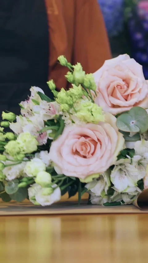 Flower Bouquet Making Stock Videos – Royalty-Free HD & 4K Videos | Page 2