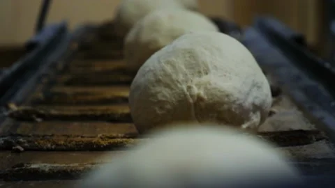 Making of bread in the bakery factory. L... | Stock Video | Pond5