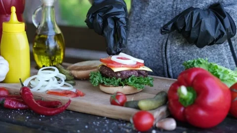 Chedda Burger Stock Videos – Royalty-Free HD & 4K Videos | Pond5