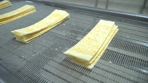 Making chips at the factory. How chips a... | Stock Video | Pond5