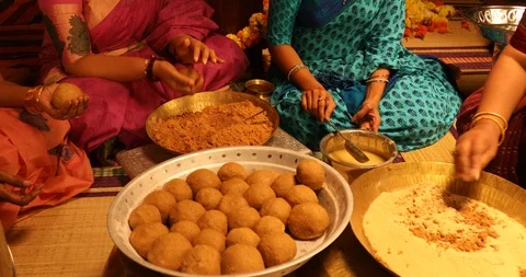 Making Indian Sweets | Stock Video | Pond5
