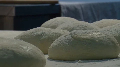 Making a loaf of bread in the bakery. Lo... | Stock Video | Pond5