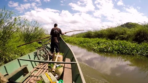 Madagascar Boat Scene Stock Video Footage | Royalty Free Madagascar ...