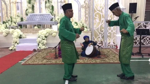 Malay Tradisional Dance known as Tandak ... | Stock Video | Pond5