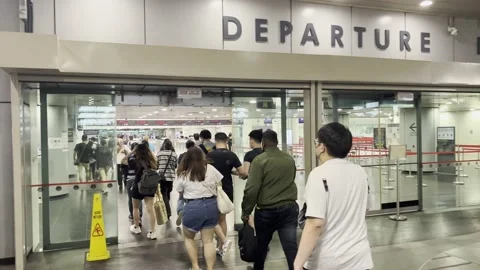 Malaysia - Johor, Singapore Checkpoint, ... | Stock Video | Pond5