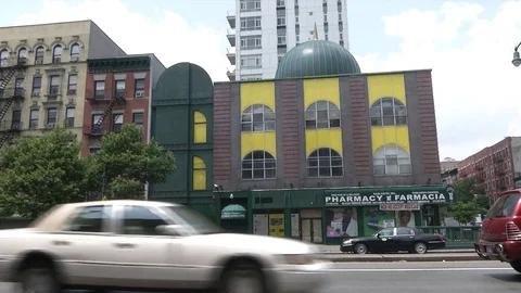 MALCOLM X MOSQUE IN NYC (Number 7 mosqu... | Stock Video | Pond5