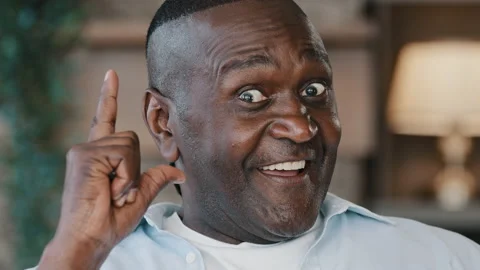 Male african adult creator genius clever... | Stock Video | Pond5