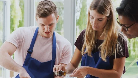 Measuring Ingredients Stock Footage ~ Royalty Free Stock Videos | Pond5