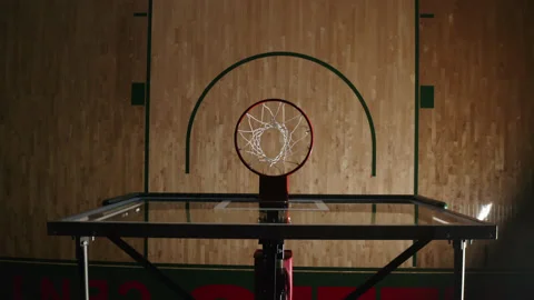 Male Athlete Sinking Hoops and Executing... | Stock Video | Pond5