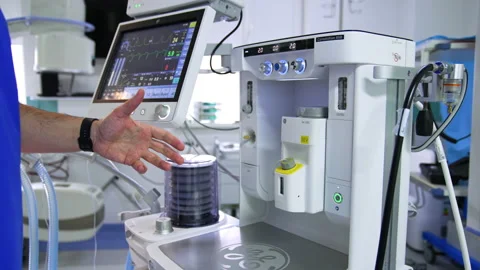 Male doctor’s hand pointing at the ane... | Stock Video | Pond5