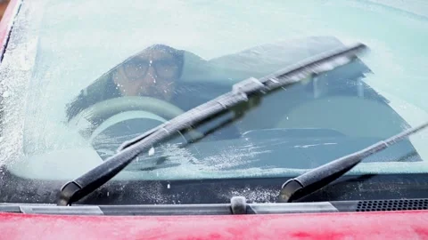 Driving Up Snowfall Stock Footage ~ Royalty Free Stock Videos | Pond5