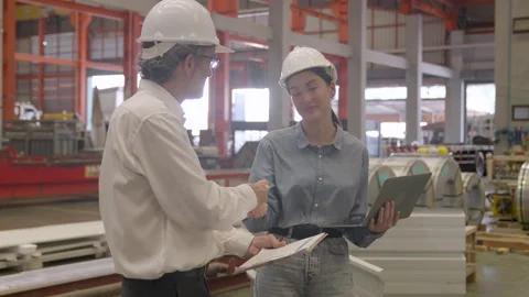 Factory Handshake Stock Videos – Royalty-Free HD & 4K Videos