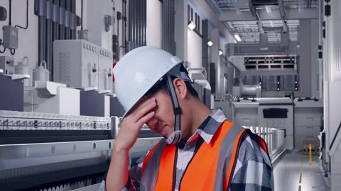 Engineer Thinking Stock Video Footage | Royalty Free Engineer Thinking ...