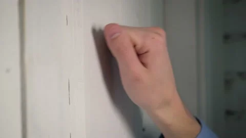 Hand Knock On Door Stock Video Footage | Royalty Free Hand Knock On ...