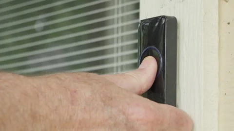 Ringing Doorbell Stock Footage ~ Royalty Free Stock Videos | Pond5