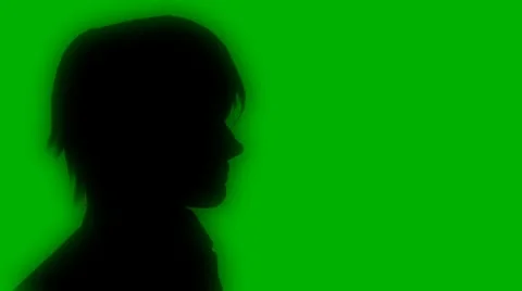 Male head green screen | Stock Video | Pond5