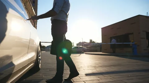 Male legs of young manager with briefcas... | Stock Video | Pond5