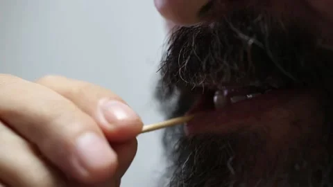 Picking Teeth Stock Video Footage | Royalty Free Picking Teeth Videos ...