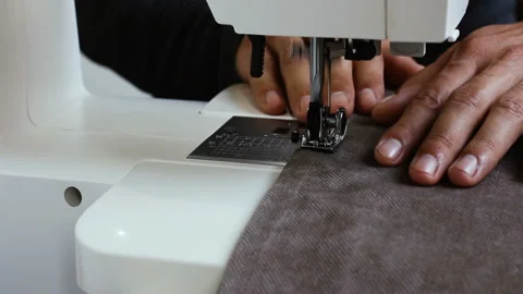 Hand Sewing Stock Footage ~ Royalty Free Stock Videos | Pond5