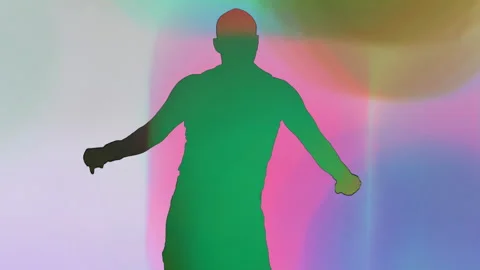 Silhouette Dancer Shadow Dance Stock Footage ~ Royalty Free Stock ...