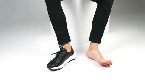 Woman Foot Tapping Stock Video Footage | Royalty Free Woman Foot ...
