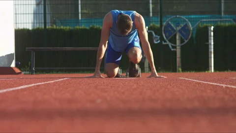 Male Sprinter Stock Video Footage | Royalty Free Male Sprinter Videos ...